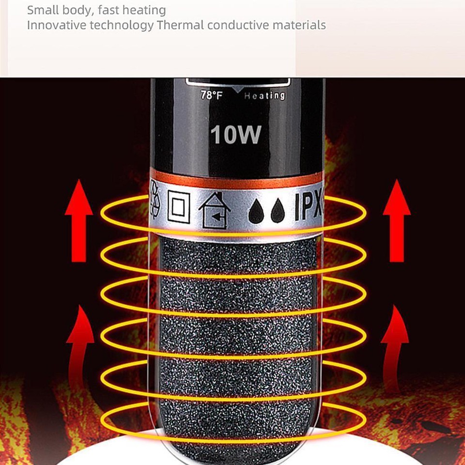 10W Mini Aquarium Fish Tank Heater USB Heating Rod Heater Submer Q8F0 ...