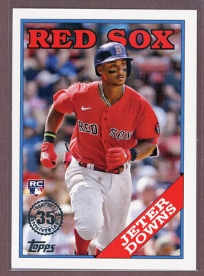 2023 Topps Series 1 1988 Topps Retro #53 Jeter Downs RC (Red Sox)*(IND ...