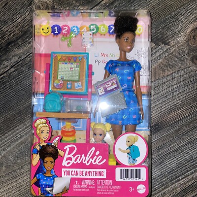 Barbie You Can Be Anything Preschool Teacher Brunette Doll | eBay