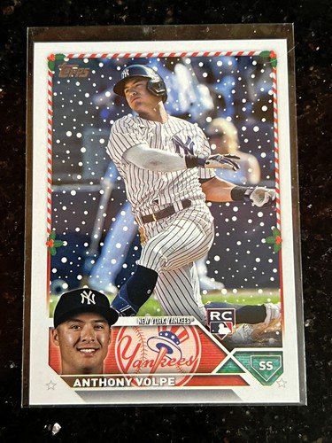 2023 Topps Holiday #H129 Anthony Volpe RC - Rookie Card New York ...