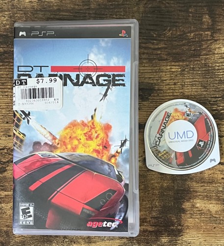 Sony PSP Handheld Game DT Carnage with Manual | eBay