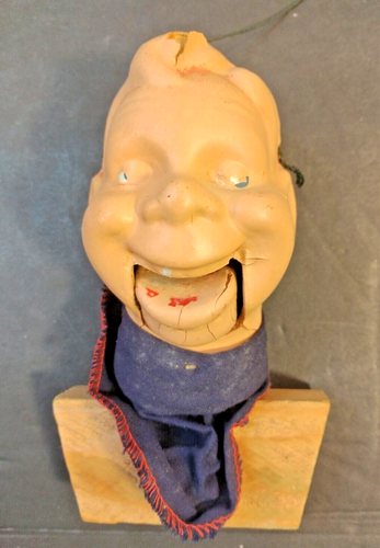Howdy Doody Ventriloquist Marinette Doll Head Paper Mache Puppet ...