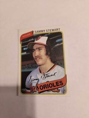 SAMMY STEWART 1980 TOPPS #119 FREE SHIPPING | eBay