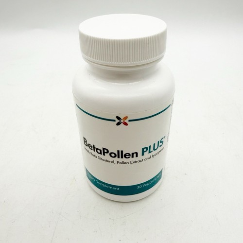 BetaPollen PLUS Prostate w Beta Sitosterol, Lycopene Pollen 30 Caps Exp ...