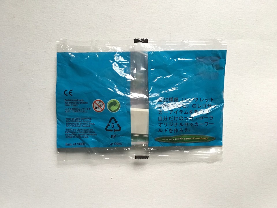 Lego Sports Soccer Japan Coca-Cola Sign Board Polybag Set 4466 Year ...