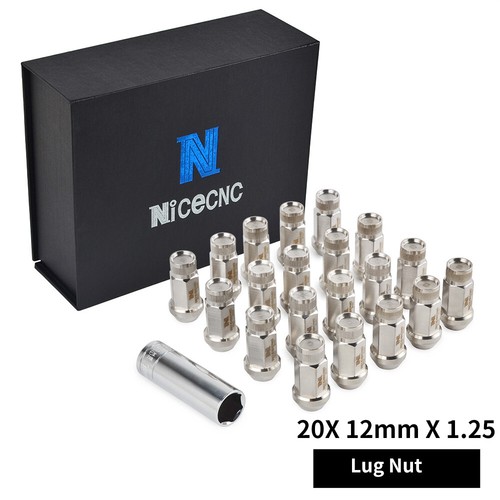 20X M12x1.25 Wheel Lug Nuts Stainless Steel For Nissan Altima 93-16 ...
