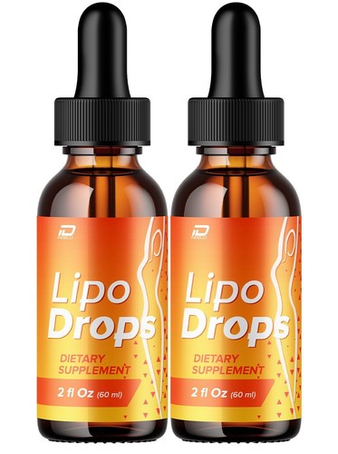 (2 Pack) Lipo Drops – LipoDrops Extra Strength All Natural Healthy ...