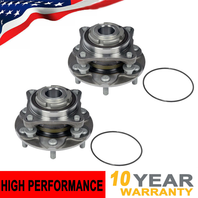 2WD Pair Front Wheel Bearing Hub for 2005 - 2015 Toyota 4Runner Tacoma ...