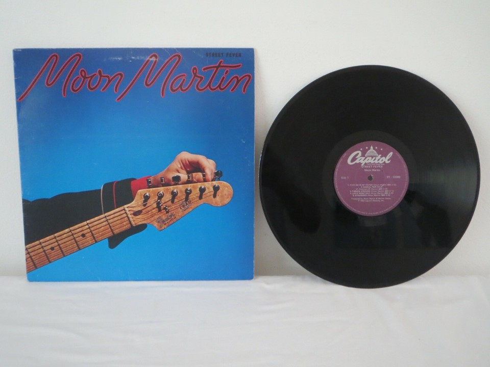 Moon Martin – Street Fever - Capitol - ST12099 Vinyl LP Album Canada ...