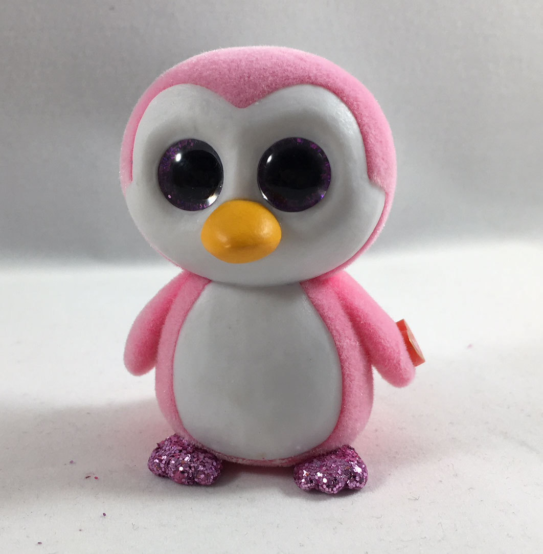 TY Beanie Boos Mini Boo GLIDER Pink Penguin Series 3 Collectible Figure ...