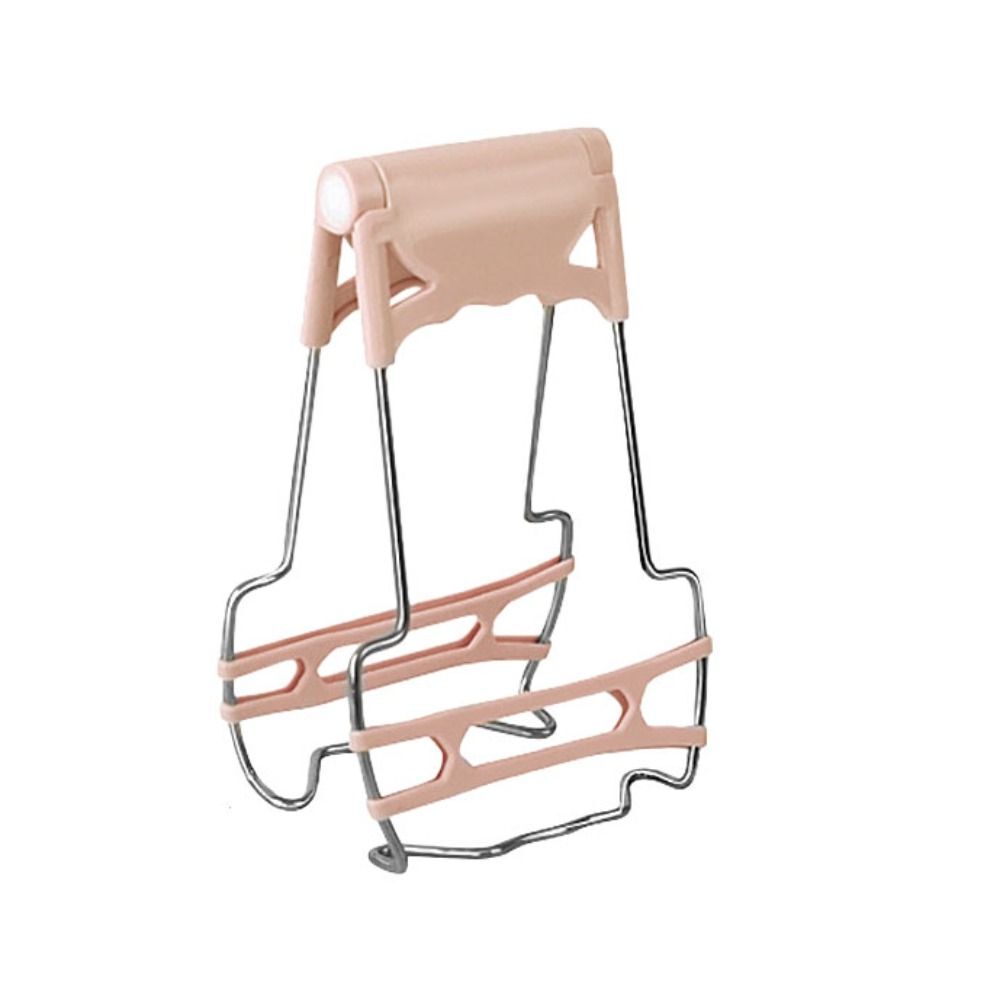 Stainless Steel/Silicone Hot Plate Gripper Plate Lifter Steamer Kitchen ...