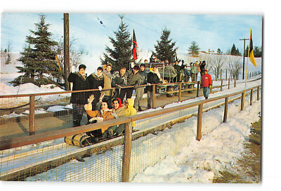 Grossinger New York NY Vintage Postcard Grossinger's Hotel Ride the ...