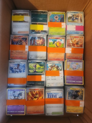6000+ Pokemon Card Bulk Lot | COMMON & UNCOMMON | C/UC | NM ...