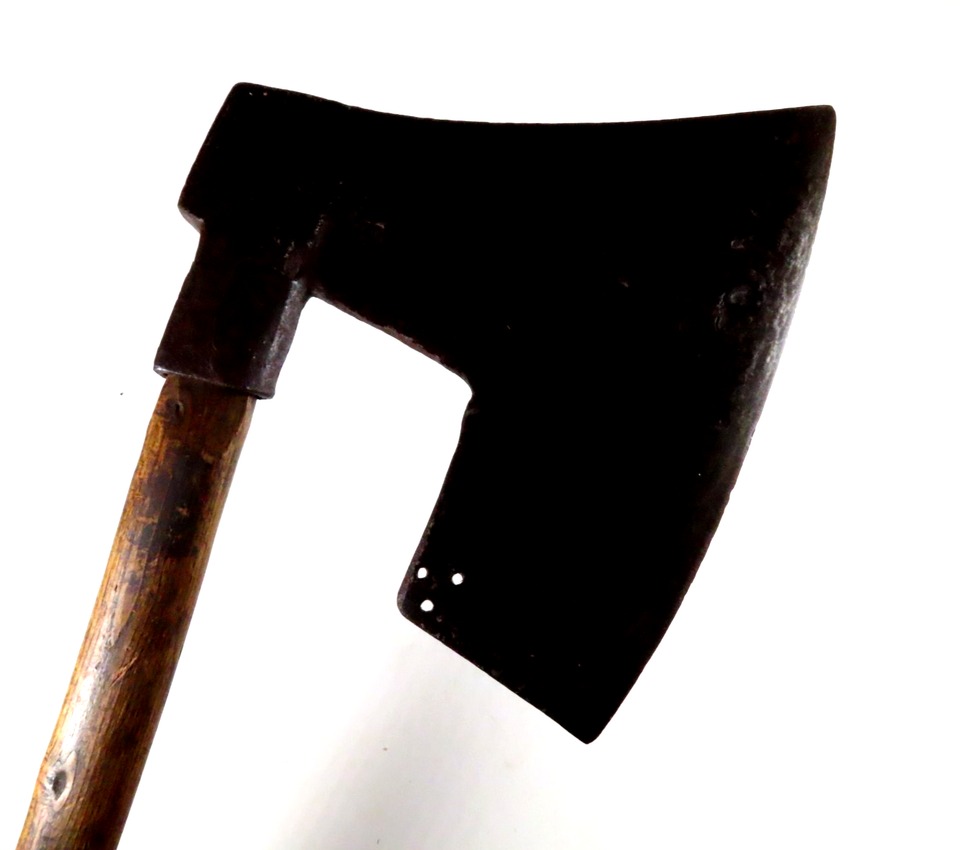 NICE 16TH CENTURY LARGE EXECUTIONER'S AXE WITH A NICELY SHAPED BLADE | eBay