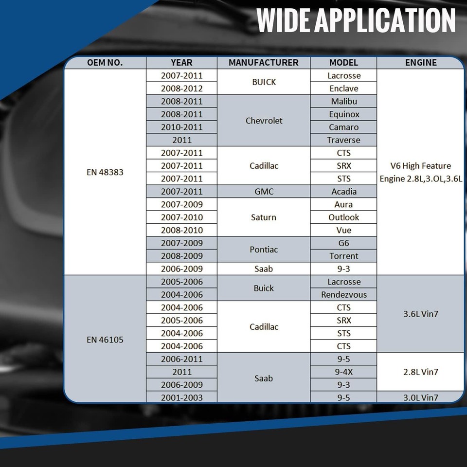 For Buick GM Cadillac 2.8L 3.0L 3.6L Camshaft Holding Tool EN-48383 EN ...