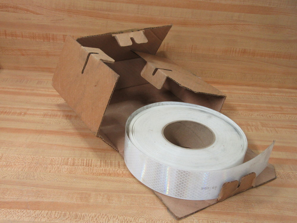 3M Scotchlite Diamond Grade #981-10ES Conspicuity Tape White (2" ' Roll ...