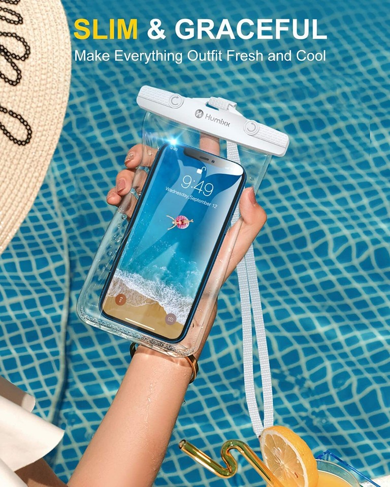 IPX8 Waterproof Phone Pouch for Underwater Photography for Phone up to ...