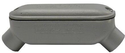 APPLETON BC200-M, Conduit Body, 2", Malleable C-Type, Conduit Body, 1pc ...