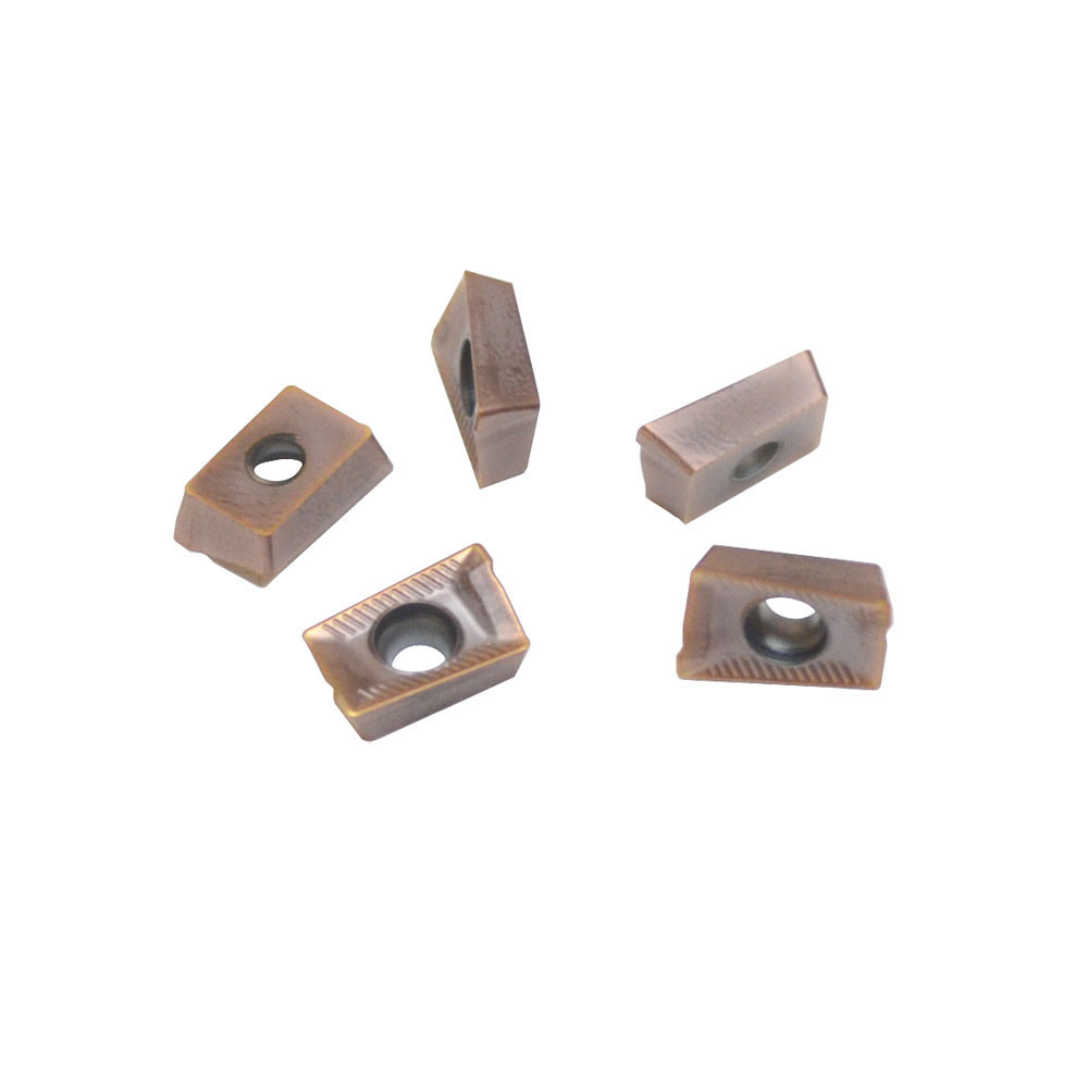 Set Of 10 Pieces Indexable Uncoated APKT1003 Inserts With Plastic Case ...