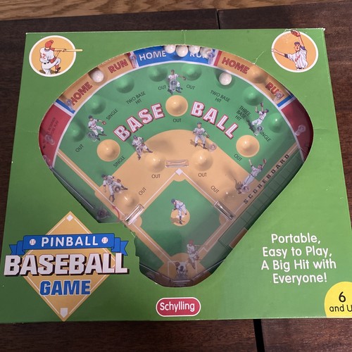 Vintage Schylling Portable Baseball Pinball Game, model # PPL | eBay