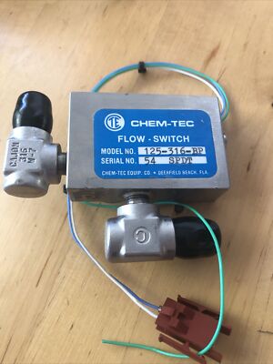CHEM-TEC 125-316-BP, Flow Switch | eBay