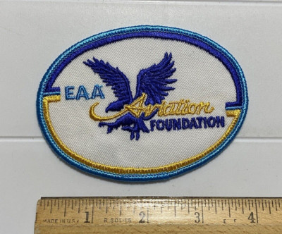 Experimental Aircraft Association EAA Aviation Foundation 4" long Patch ...