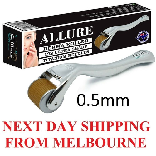 Genuine Derma Roller 0.5mm Anti Aging 192 Titanium Micro Needles ...