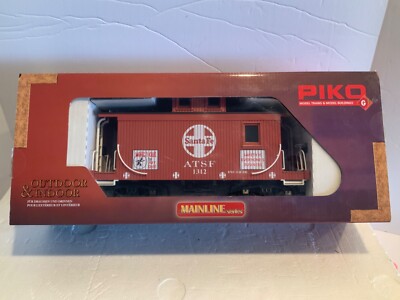PIKO Santa Fe Caboose G Scale Wood Sided, but Plastic | eBay