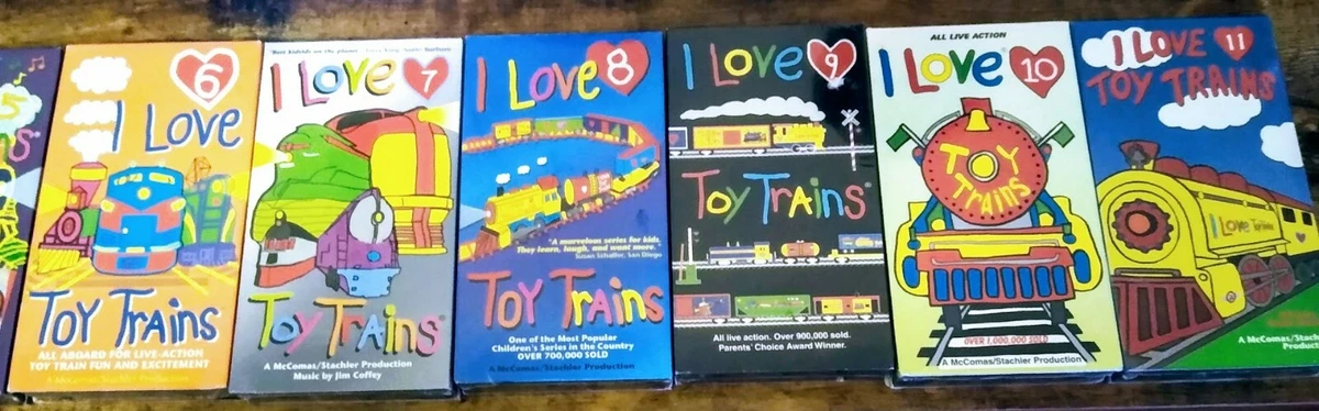 I LOVE TOY Trains VHS FACTORY SEALED Very Hard To Find , 53% OFF