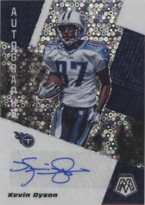 2020 Panini Mosaic - Autographs No Huddle Kevin Dyson #ANH-KDY (AU) for ...