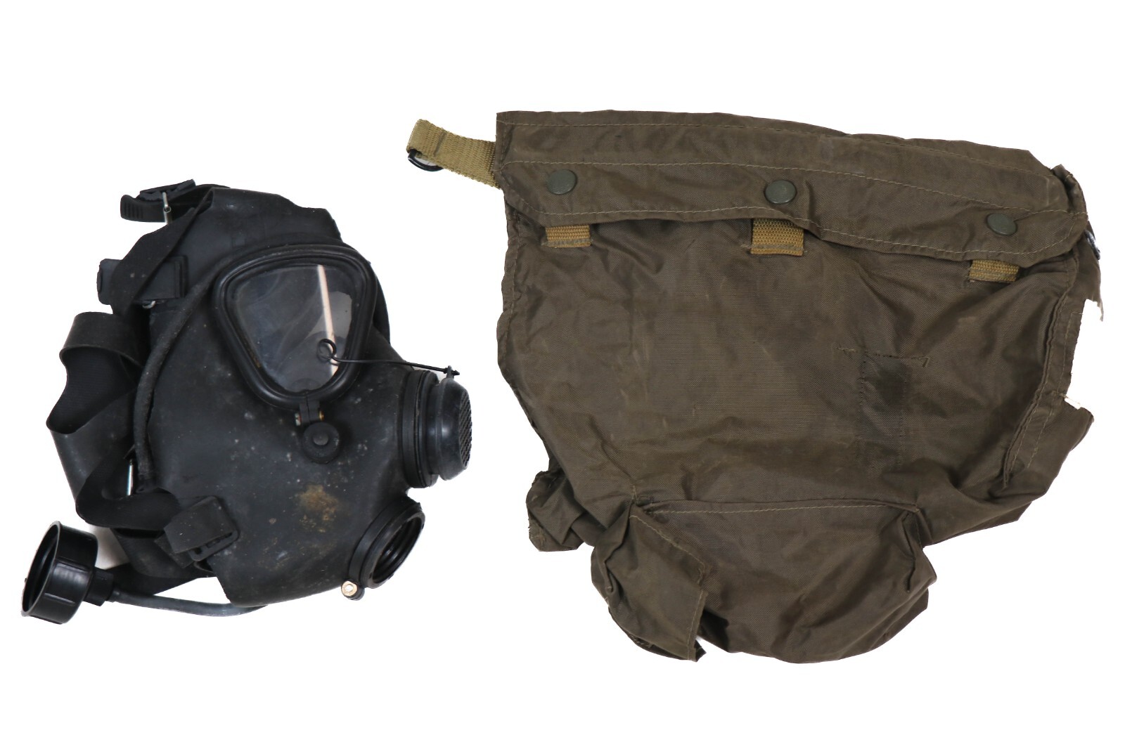 Iraqi Gas Mask with Bag - Iraq OIF / Desert Storm Bringback | eBay