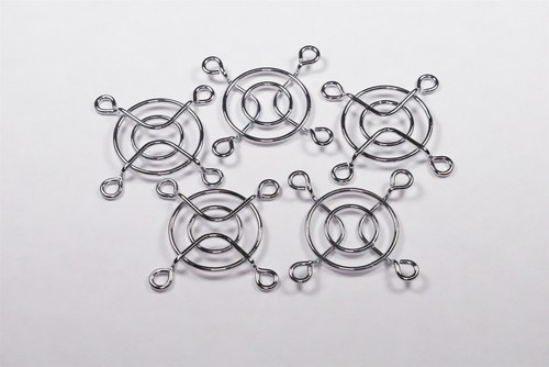 Lot of 10 x 08149 Qualtek Wire Form Fan Guard 40mm Sq 2 Ring Steel ...