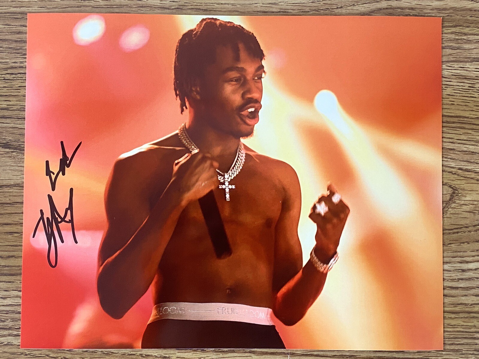 Lil TJay Autographed 8x10 Photo Rapper & Singer | eBay