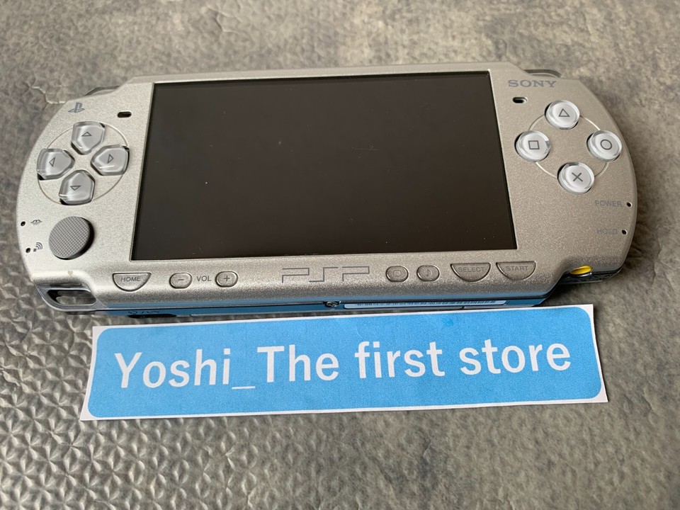 Sony PSP 2000 Ice Silver PSP-2000IS PlayStation portable Exc | eBay