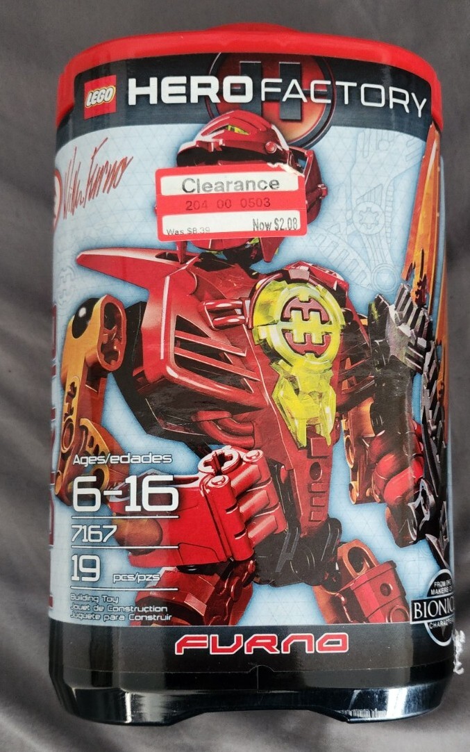 LEGO HERO Factory: William Furno (7167) for sale online | eBay