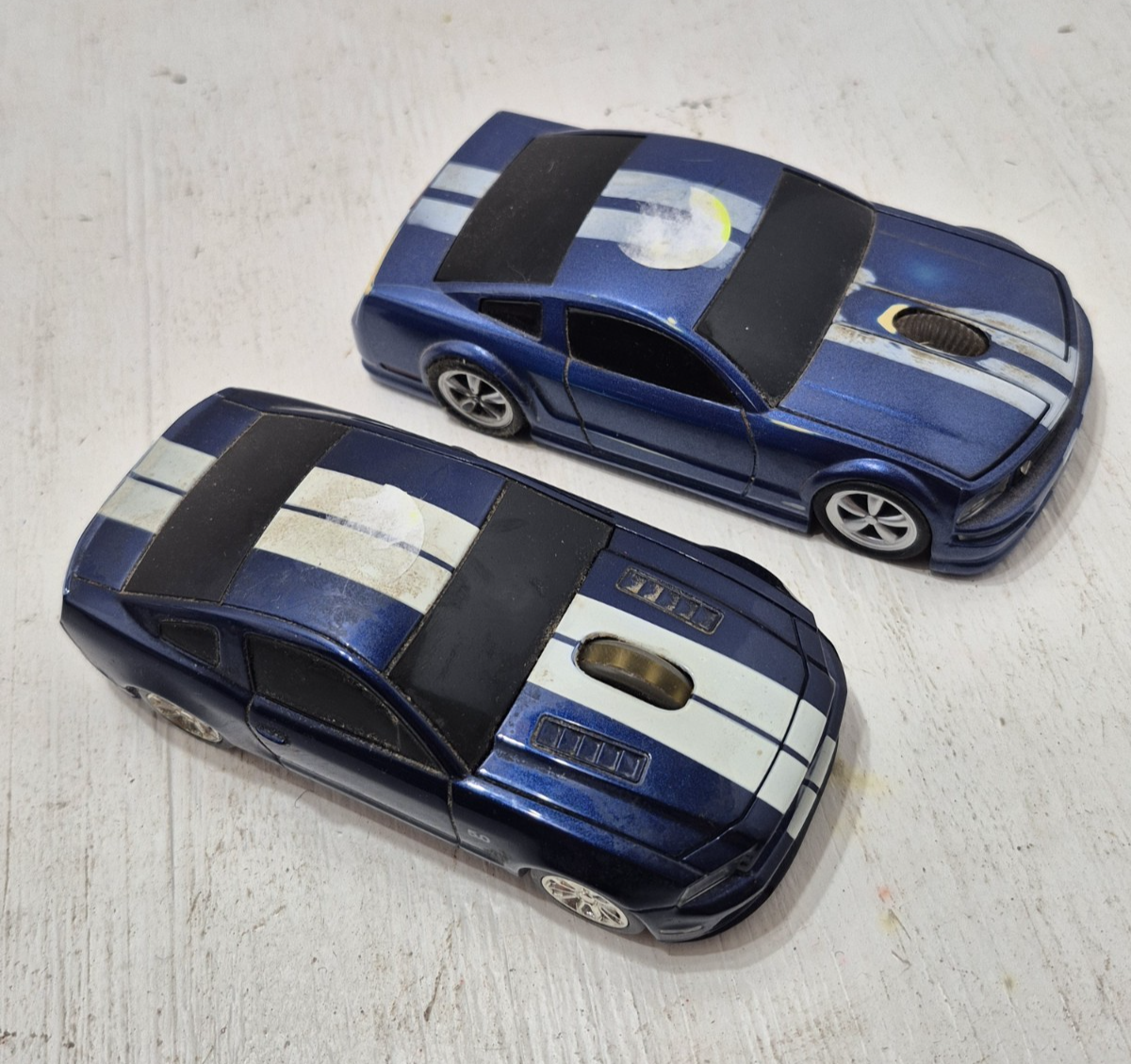 Lot of 2 Computer Mouse Ford Mustang GT Wireless MISSING USB/Dongle ...