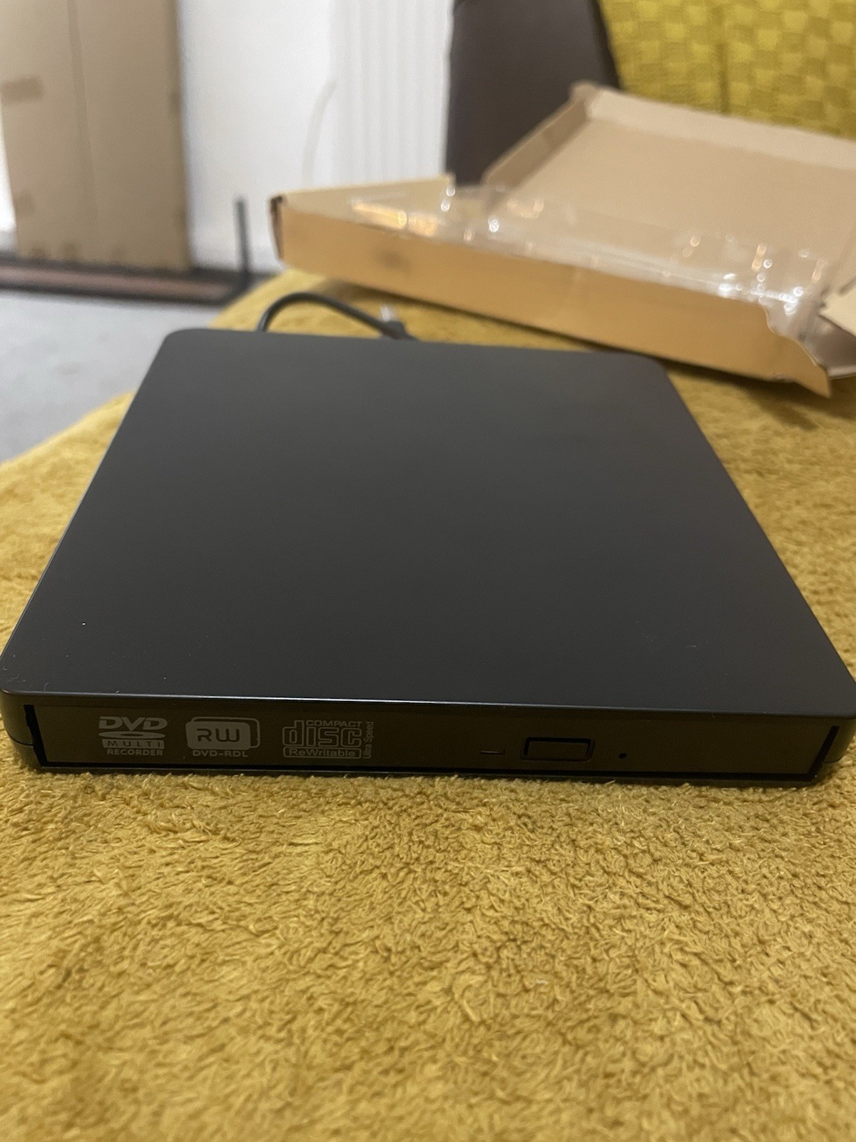 External CD Drive | USB 2.0 | Slim Portable DVD/CD ROM - Excellent ...
