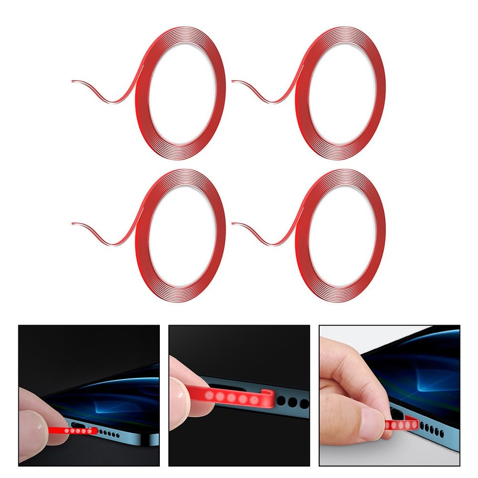 4 Pcs Cleaning Glue Phone Screen Adhesive Supply Loudspeaker Dust Cover ...
