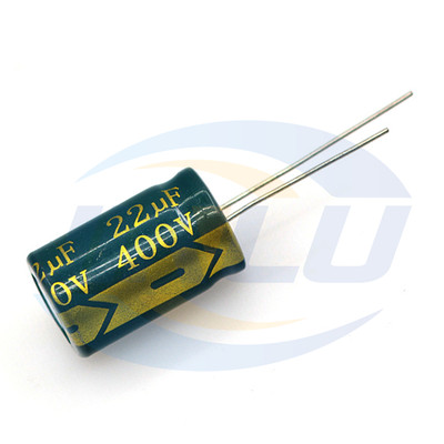 10pcs 400v 22uf Aluminum electrolytic capacitor Power Adapter 10*17mm ...