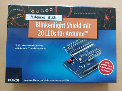 Franzis Blinkenlight Shield mit 20 LEDs für Arduino | eBay.de