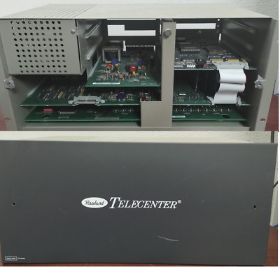 Rauland Borg TC4002 Card Cage for Telecenter V Intercom System LOADED W ...