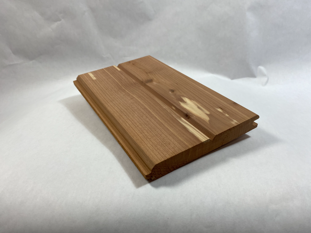 Red Cedar 1x6 V Groove Ceiling