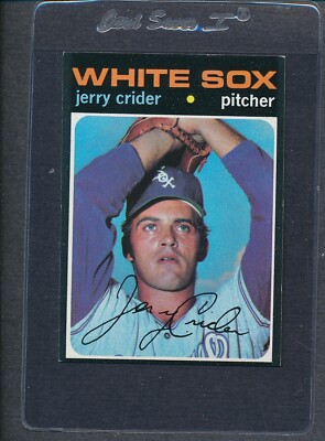 1971 Topps #113 Jerry Crider White Sox EX *10419 | eBay