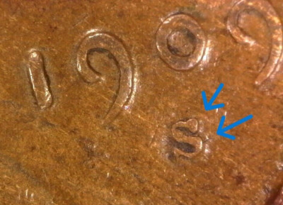 1909 S FS-1502 S/S S/Horizontal S RPM Lincoln Wheat Cent Rare ...