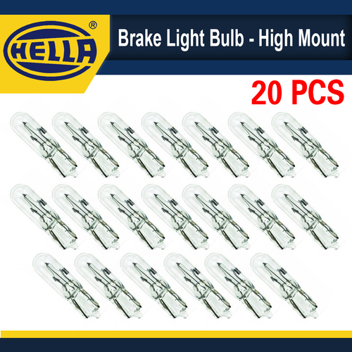 20PCS Hella 2723 Brake Light Bulb - High Mount 12V 2W W2.1X4.9D T1 NEW ...
