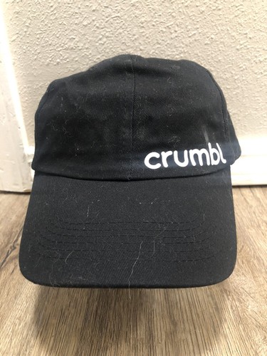 Crumbl Cookie Employee Hat Black Strapback Adjustable OSFM | eBay