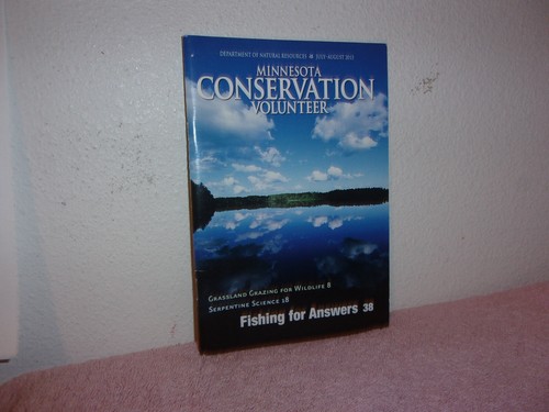 MINNESOTA CONSERVATION VOLUNTEER MAGAZINE.GRASSLAND GRAZNGI".JULY/AUG ...