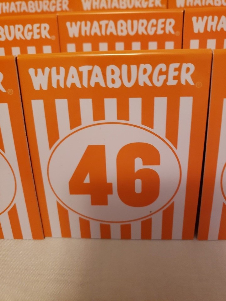 Individual WHATABURGER Restaurant Table Tent Numbers - Modern Glossy | eBay