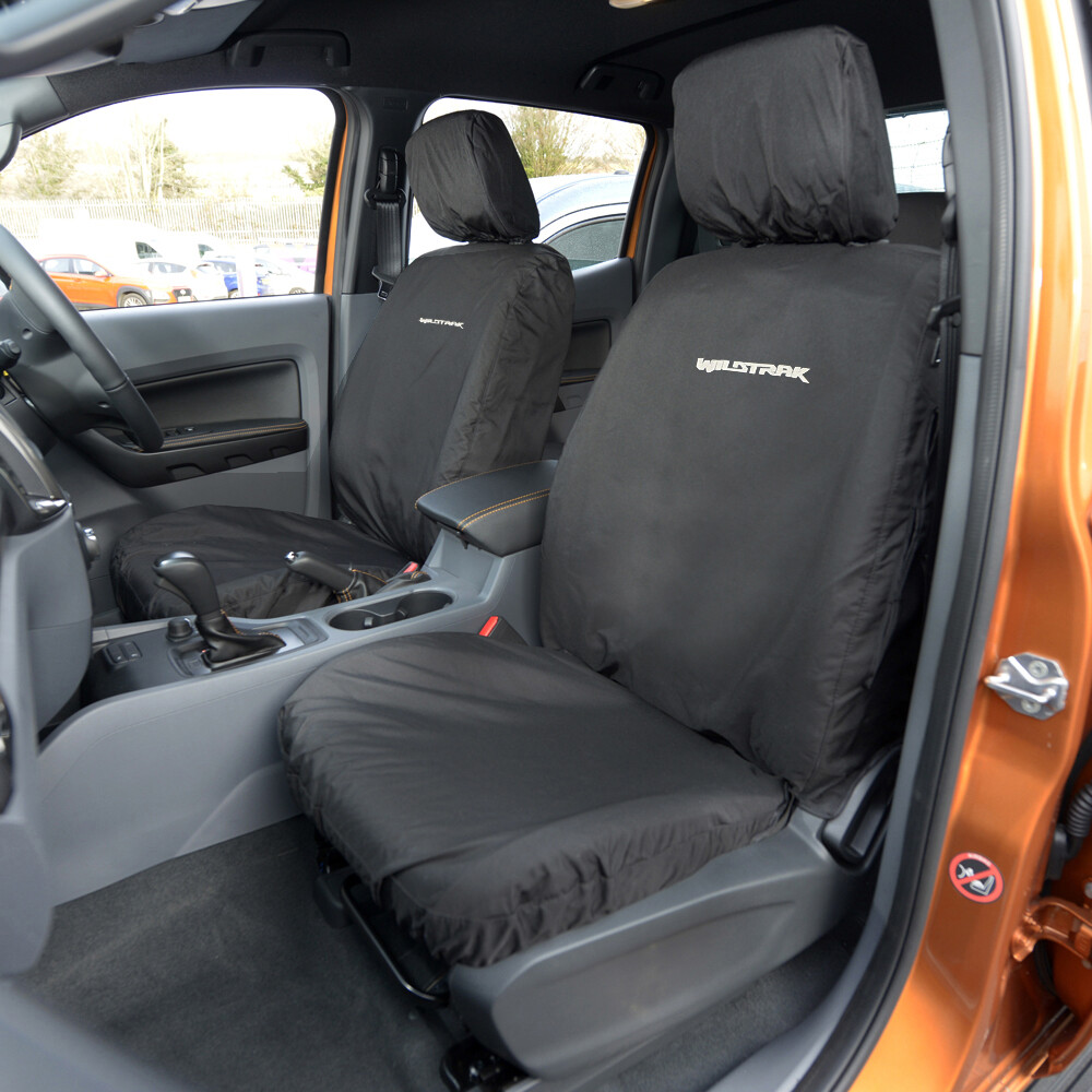 FORD RANGER WILDTRAK SEAT COVERS TAILORED WATERPROOF HEAVY DUTY (2016 ...