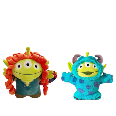 Toy Story Alien Remix Plush Brave Merida & Sulley Sully 8" Plush ...